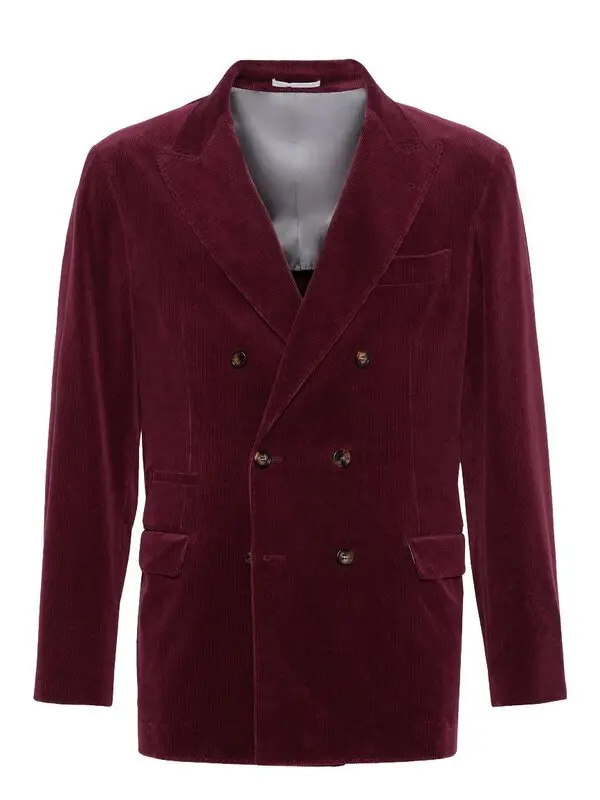 Brunello Cucinelli Unconstructed Blazer - Amaranth