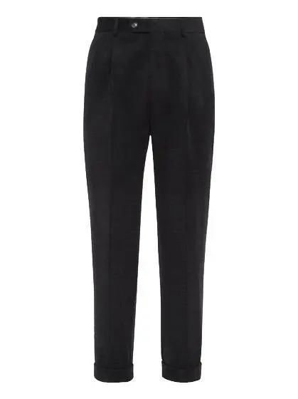 Brunello Cucinelli Corduroy Trousers - Charcoal