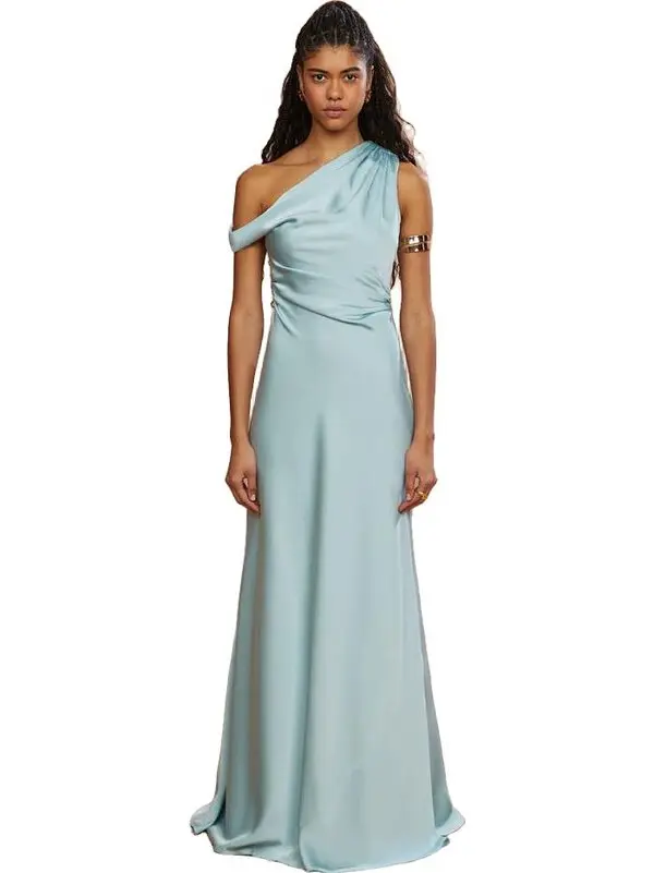 AMUR Chloe Gown - Tachyon Blue