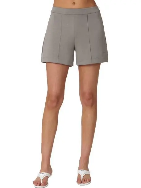 REBODY Madison Scuba Knit Short - Desert Sage