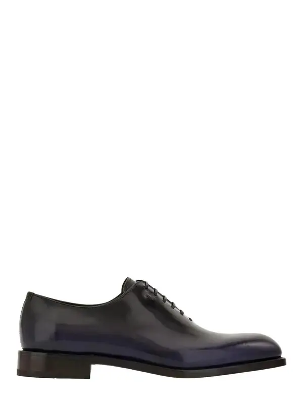 FERRAGAMO Lace-up Oxford Shoes - Blue