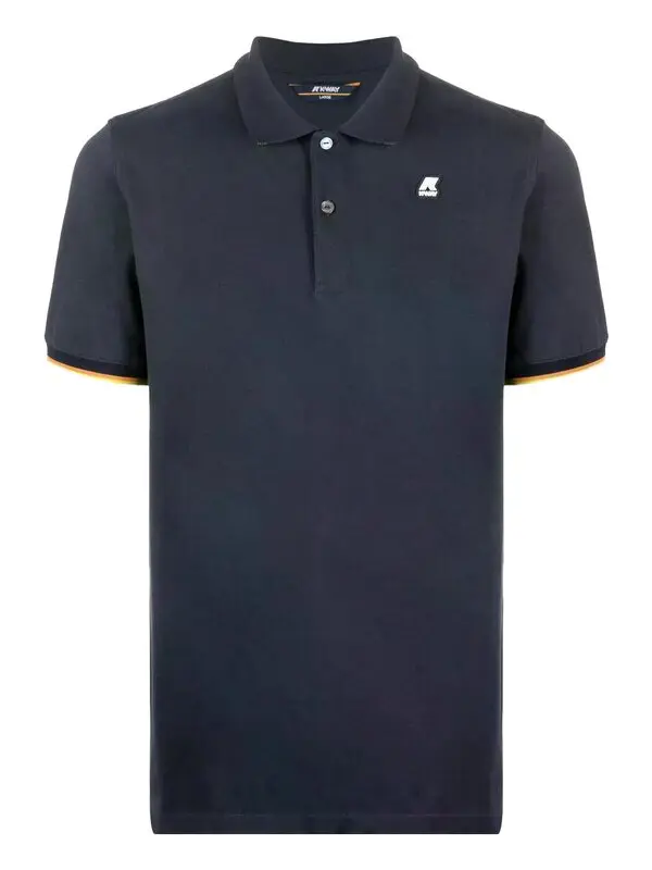 K-WAY Short-sleeve Polo Shirt - Blue