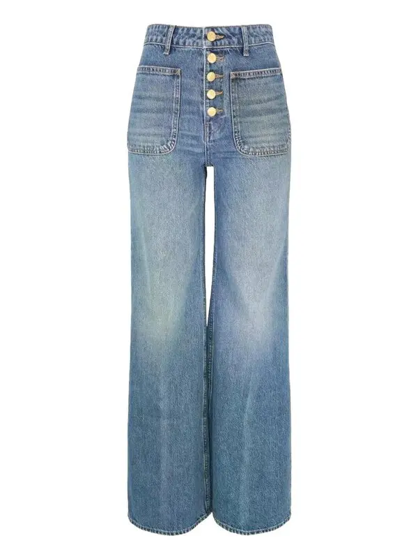 Ulla Johnson Button-front Jeans - Blue