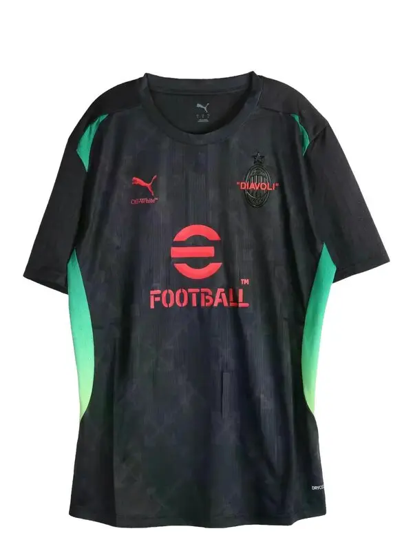 PUMA Ac Milan X Off-white™ Pre-match T-shirt - Black