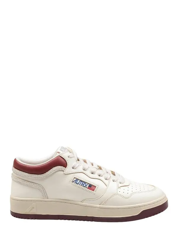 AUTRY Leather Sneakers - White