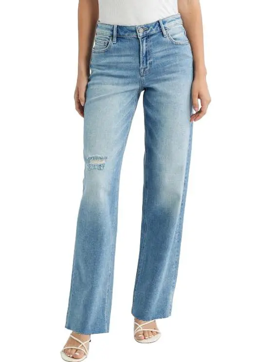 HIDDEN JEANS Wide-leg Jeans - Medium Wash
