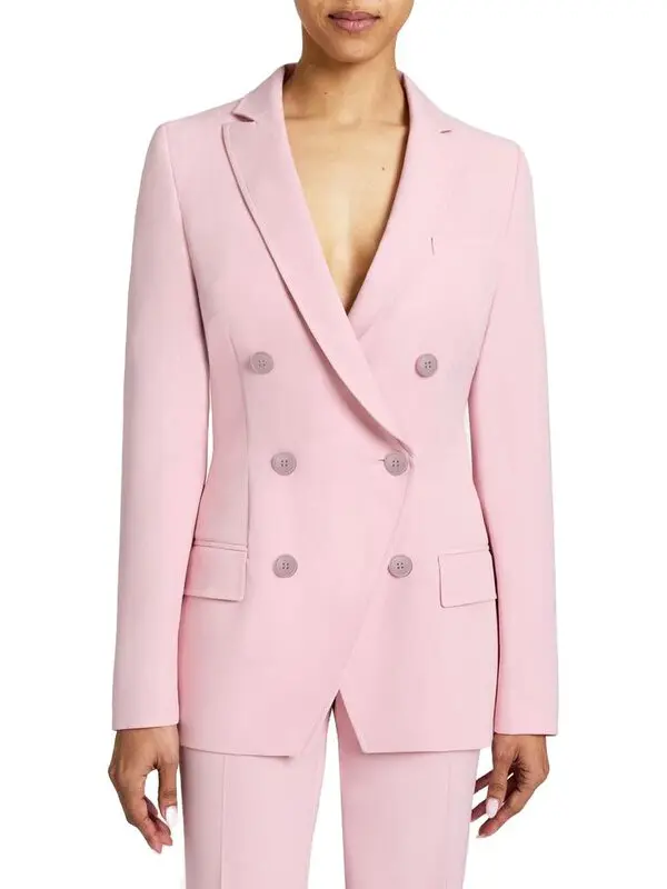 Santorelli Paco Double-breasted Jacket - Sweet Pea