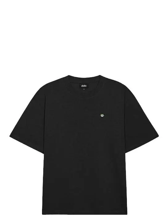 DALIX Lil Matcha Heavy Weight Cotton Tee - Black