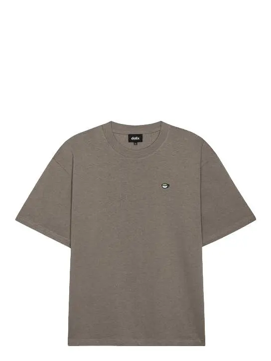 DALIX Lil Matcha Heavy Weight Cotton Tee - Latte