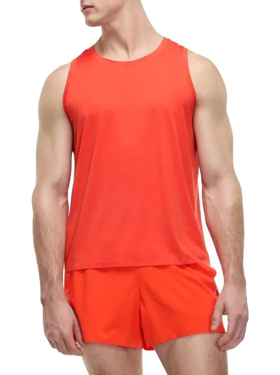PELOTON Interlock Bonded Tank - Cherry Tomato