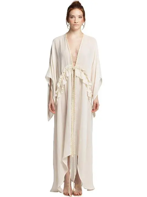 MONLICIA Leora Maxi Kimono - Ivory
