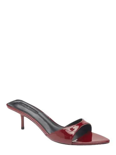 TONY BIANCO Fiesta Heeled Sandal - Bordeaux Patent