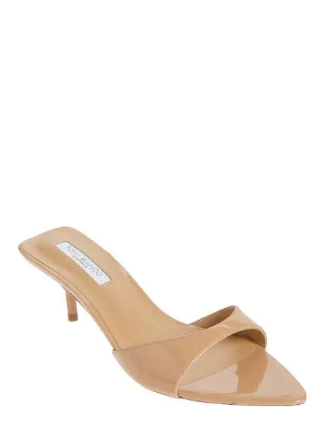 TONY BIANCO Fiesta Heeled Sandal - Nude Patent