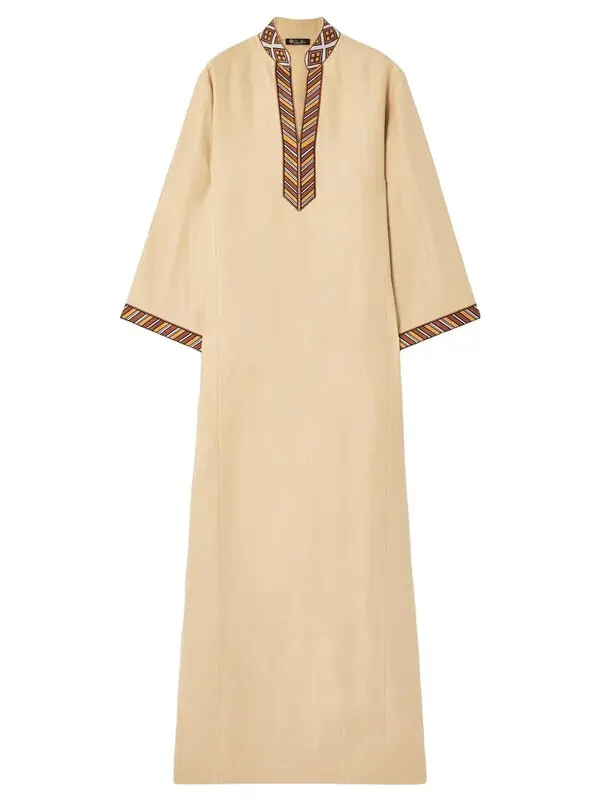 Loro Piana Linen Maxi Dress - Yellow