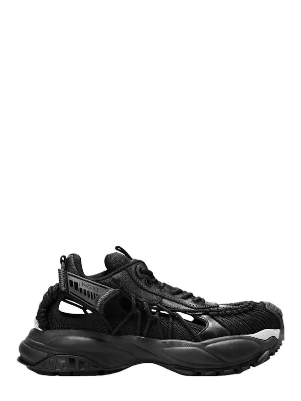 Versace Mercury Lace-up Sneakers - Black
