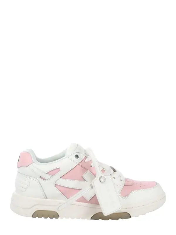 Off-White Out Of Office Low-top Sneakers - Pink/white