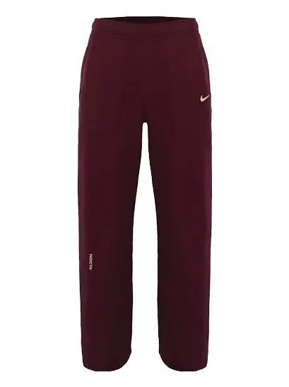 Nike X Nocta Fleece Cs Open Hem Sweatpant - Dark Beetroot