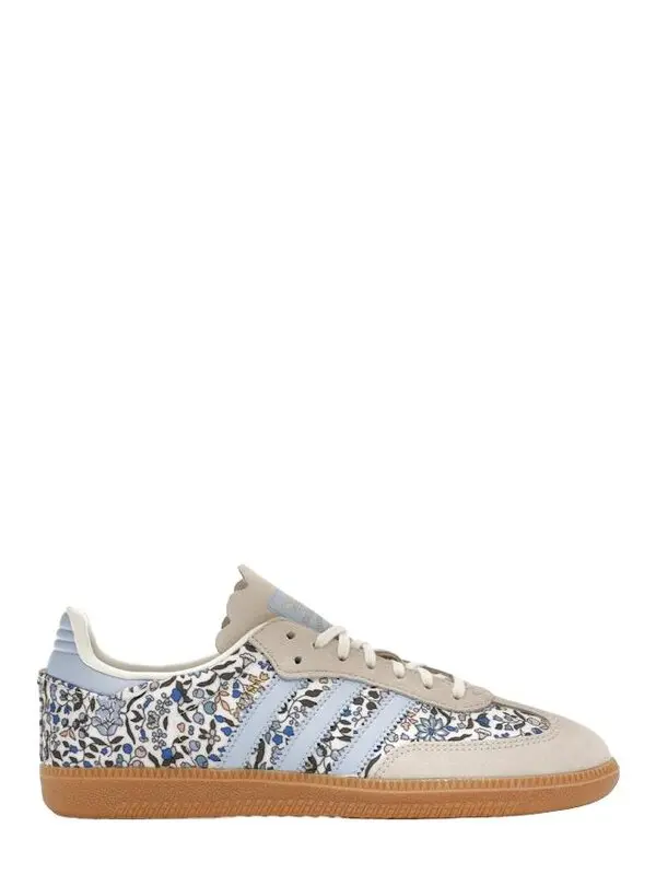 Adidas Samba Og Liberty London Floral Sneakers - Blue/off White/gum