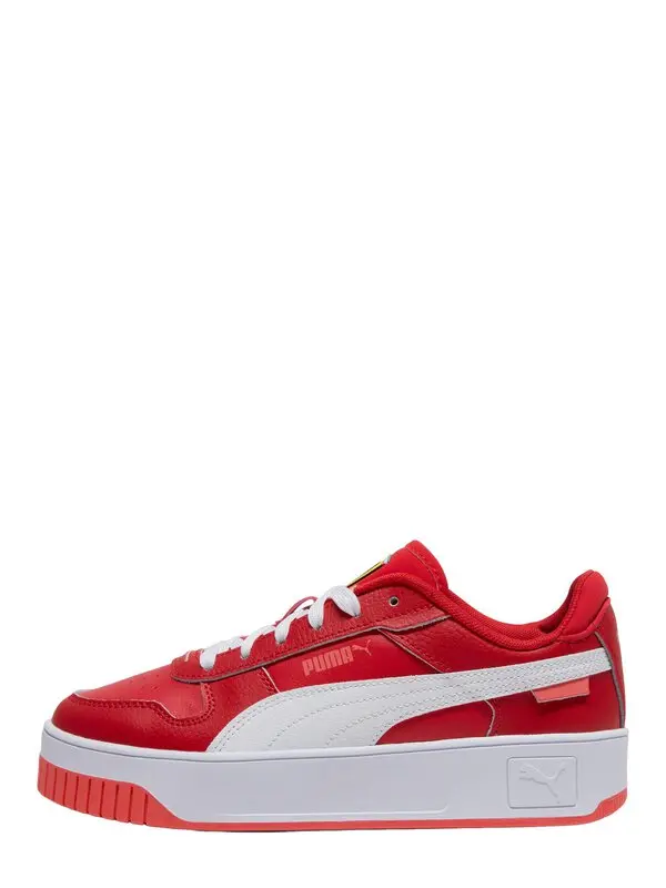 PUMA Scuderia Ferrari Carina Street Sneakers - Red
