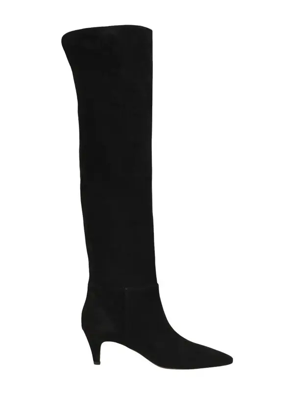 GIANVITO ROSSI Knee-high Pointed-toe Boots - Black