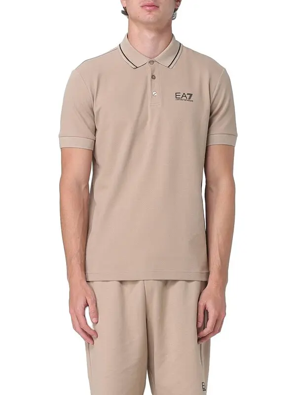 EA7 Polo Shirt - Beige