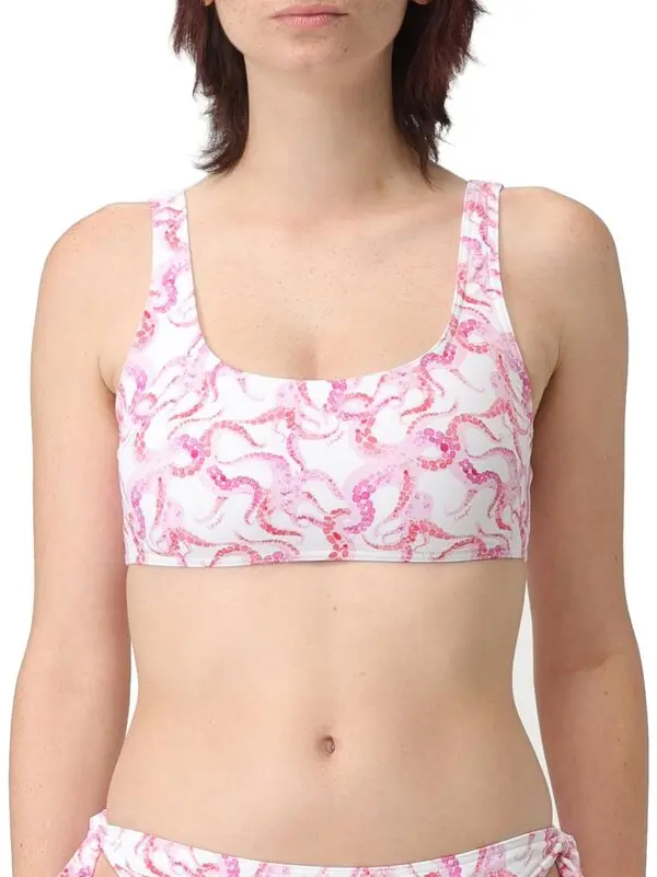 KAMPOS Octopus Print Bikini Top - Pink