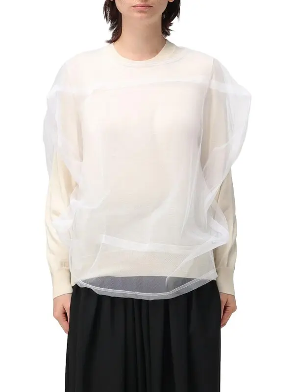 Comme Des Garçons Pullover Sweater - White