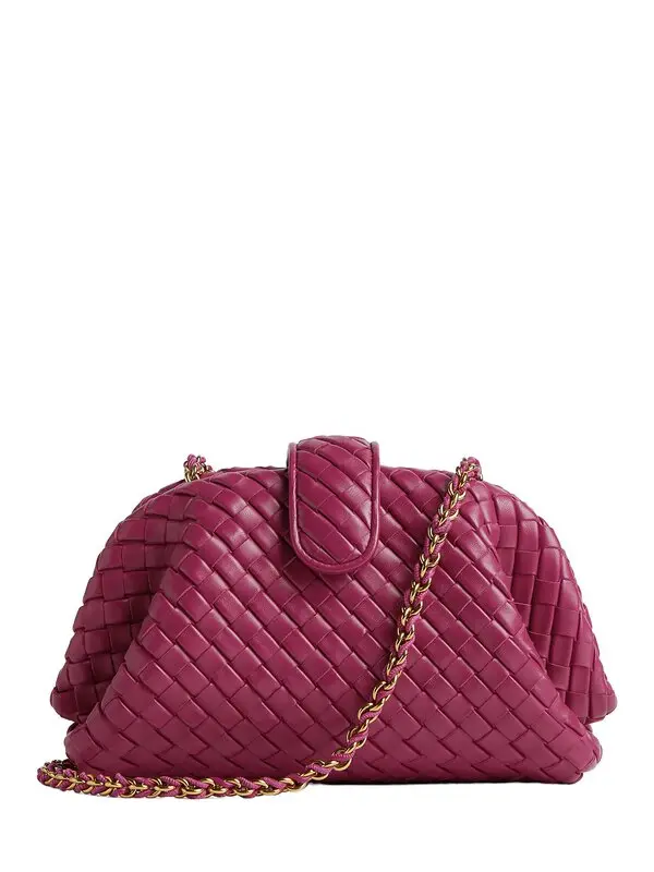 Bottega Veneta Small Lauren 1980 Mini Clutch - Cinnabar