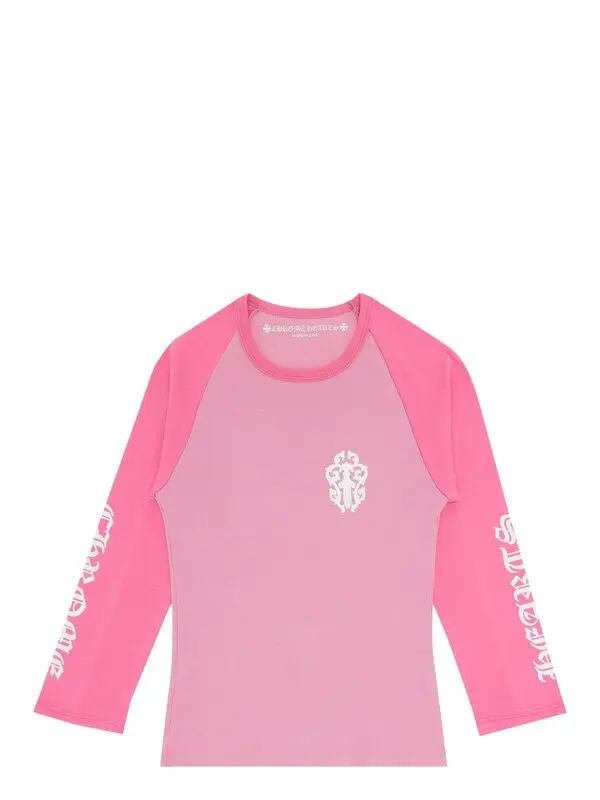 Chrome Hearts Dagger Long-sleeve Tee - Pink