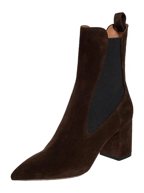 Paris Texas Anja Ankle Boots 70mm - Cioccolato