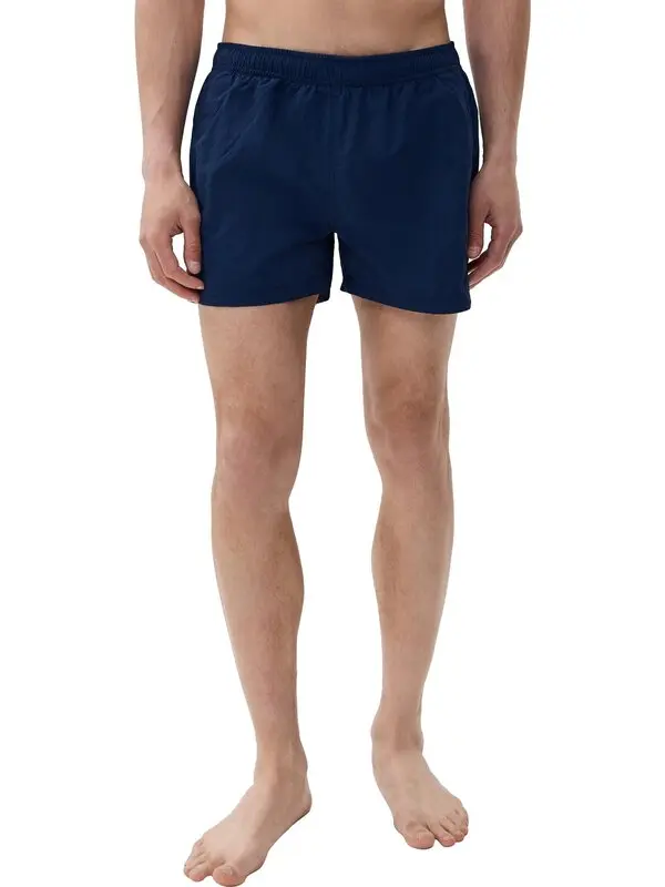 AUTO-REPLY Solid Sebastian Swim Trunks - Lapis