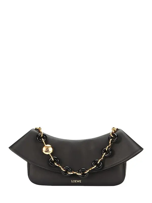 Loewe Ola Medium Shoulder Bag - Black