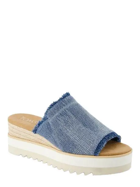 Toms Diana Mule Sandal - Blue