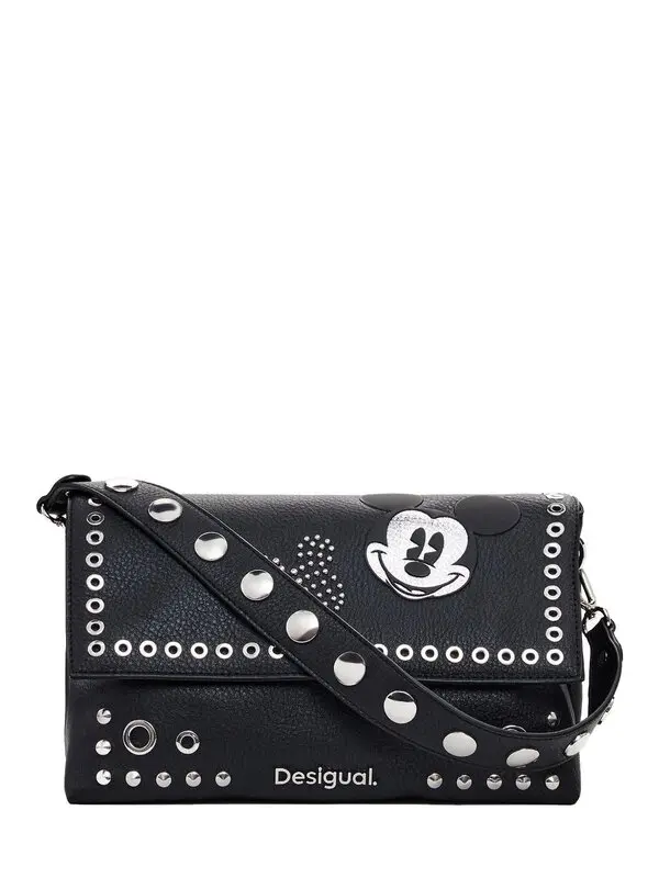 Desigual Mickey Mouse Crossbody Bag - Black