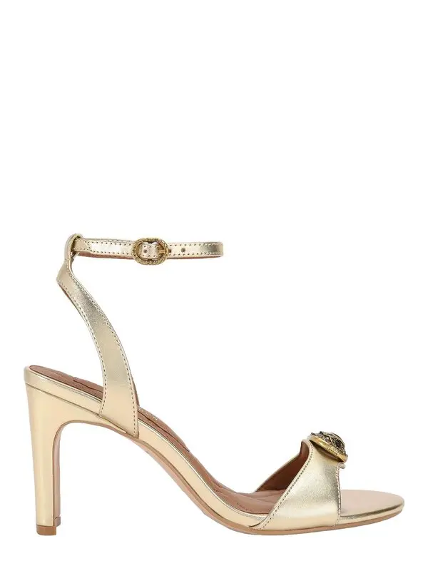 Kurt Geiger Chelsea Ankle Strap Sandal - Gold