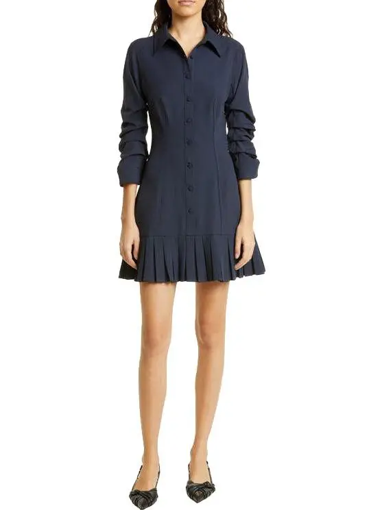 Cinq À Sept Lucilla Shirtdress - Navy