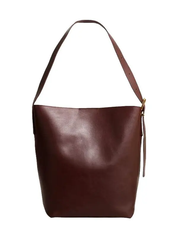 Madewell The Essential Bucket Tote - Chocolate Raisin