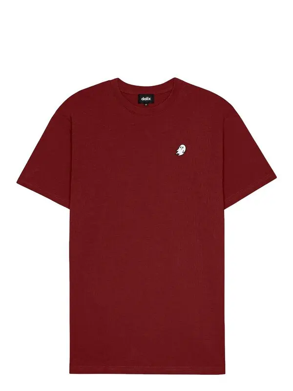 DALIX Ghost Soft Heavyweight Tee - Brick Red