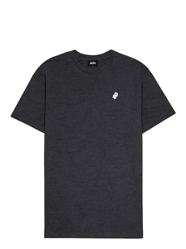 DALIX Ghost Soft Heavyweight Tee - Charcoal Htr