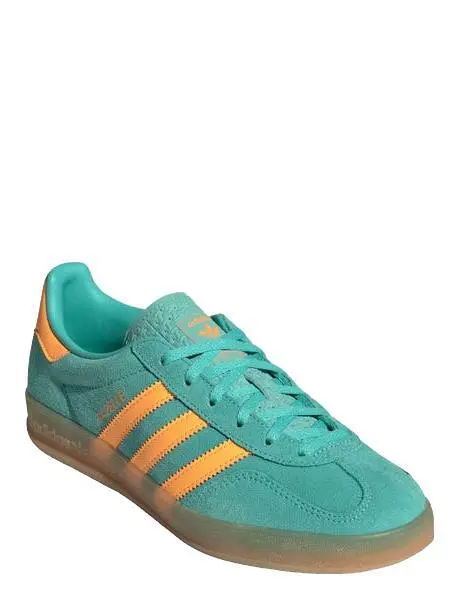 Adidas Gazelle Indoor Sneaker - Acid Mint/flash Orange/gum