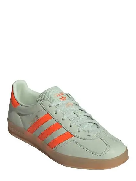 Adidas Gazelle Indoor Sneaker - Linen/orange/ Gum