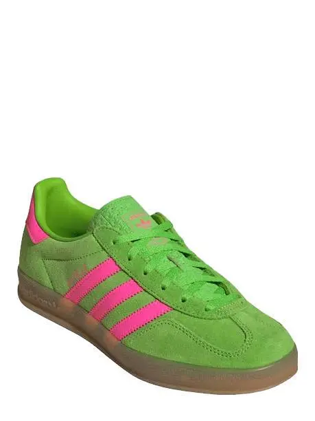 Adidas Gazelle Indoor Sneaker - Lucid Lime/lucid Pink/gum