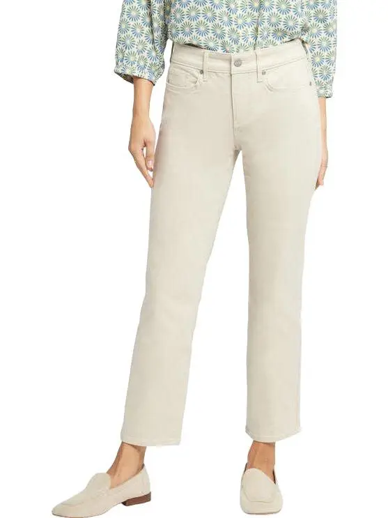 NYDJ Marilyn Straight Leg Ankle Jeans - Feather