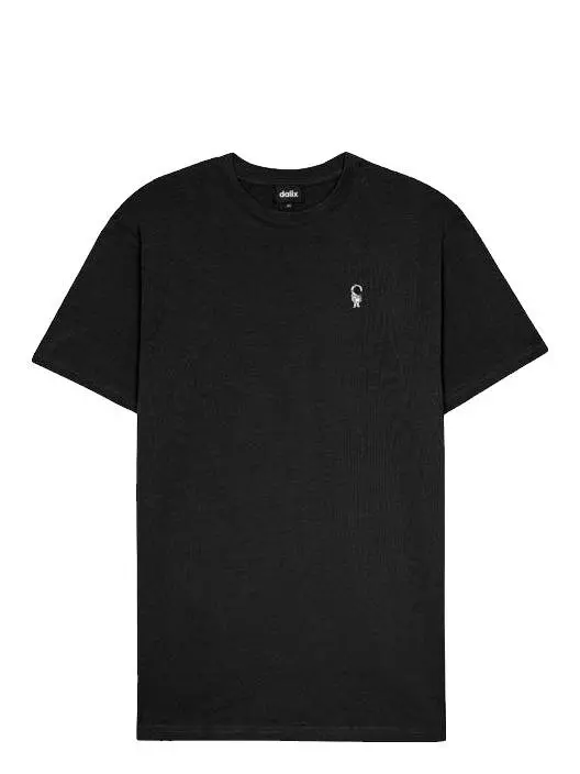 DALIX Astronaut Soft Heavyweight Tee - Black