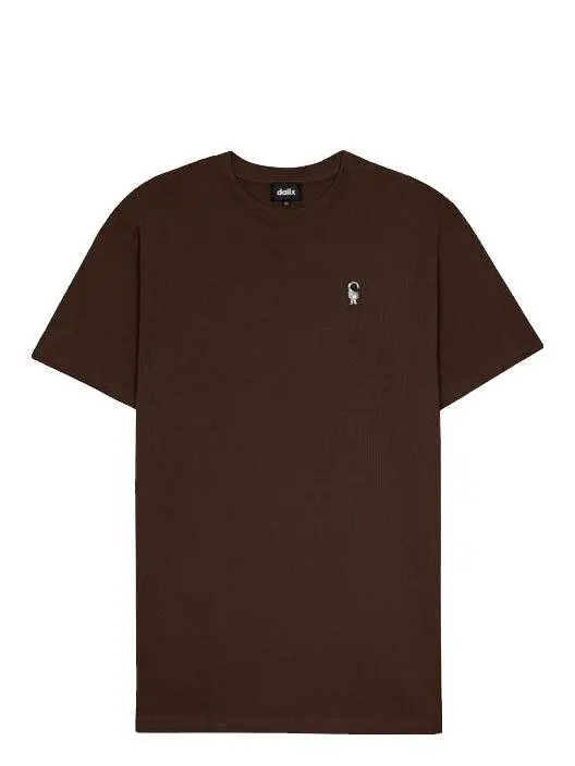 DALIX Astronaut Soft Heavyweight Tee - Cacao
