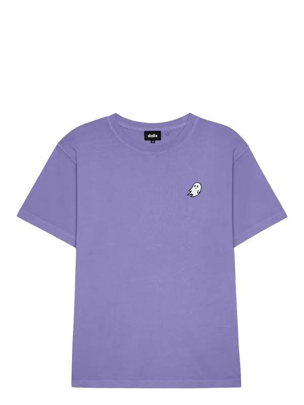 DALIX Ghost Midweight Garment Dye Tee - Purple Haze