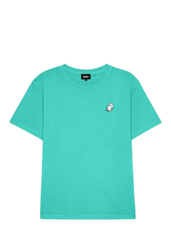 DALIX Ghost Midweight Garment Dye Tee - Sea Green