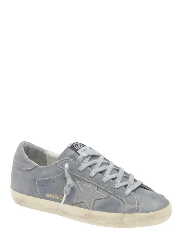 GOLDEN GOOSE Super-star Low-top Sneaker - Blue