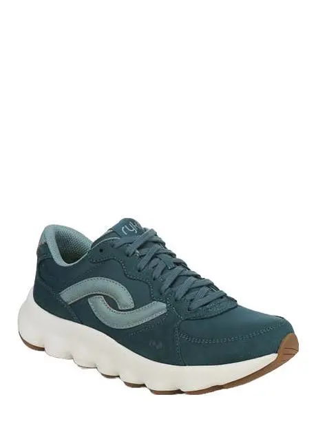 RYKA Podflow Retro Walking Sneakers - Deep Sea Green