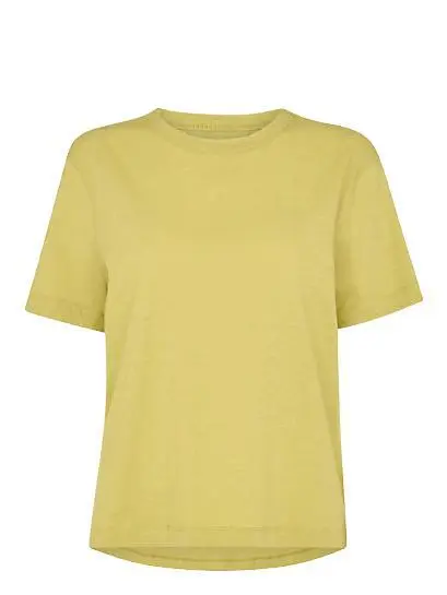 Whistles Cotton Round-neck T-shirt - Green